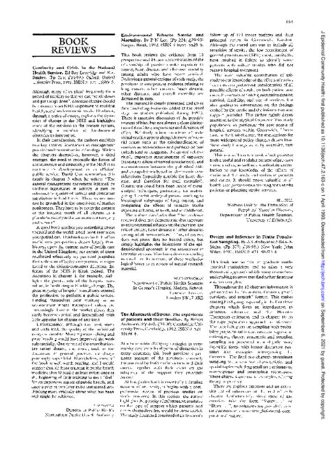 Pdf Design And Inference In Finite Population Sampling