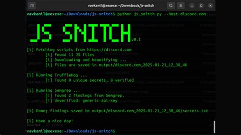 Js Snitch Hidden Secrets In Javascript Files