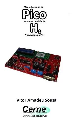 livro medindo o valor de pico para uma medição de h2 pro mercadolivre