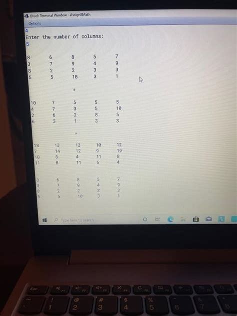 Solved I Have My Output Printing Vertically But How Do I
