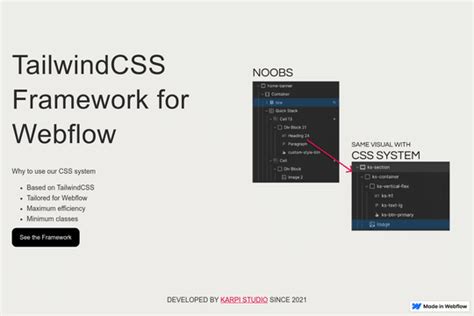 TailwindCSS Webflow Starter Webflow
