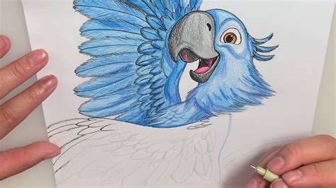 Drawing Blu RIO YouTube