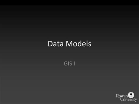 Topology In Gis Pptx Databases Computer Software And Applications