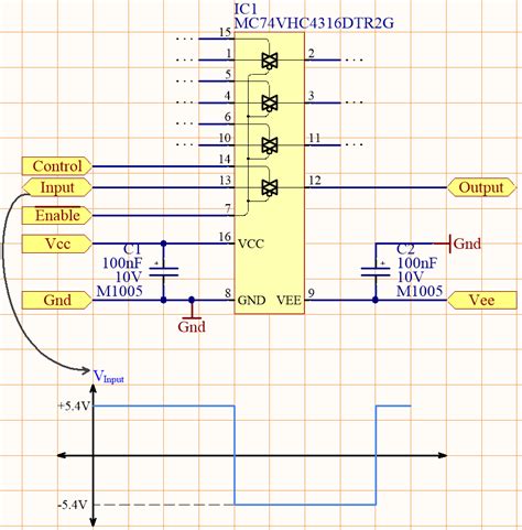 Do I Have To Supply An Analog Switch IC With A Voltage Level Higher Than The Switched Voltage