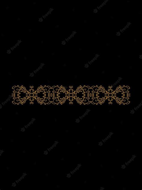 Premium Vector Carving Frames