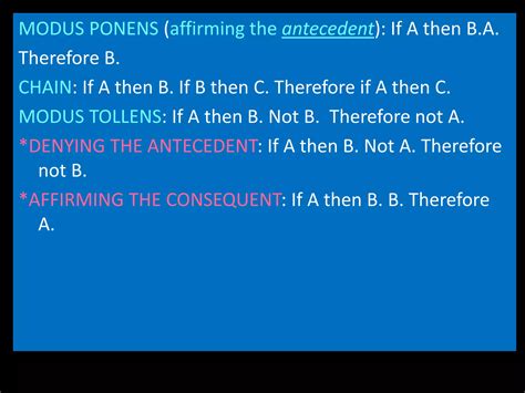 Basic Logical Argumentppt