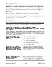 Example Scenario And NMC Reflective Account Docx Example Scenario And NMC Reflective Account