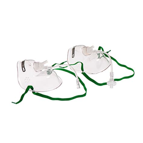 Capnography Cut Down Mask Adult 10cm Co2 Outlet Extension Tubing With 3m Co2 Sample Line And