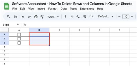 How To Delete Rows And Columns In Google Sheets Step By Step