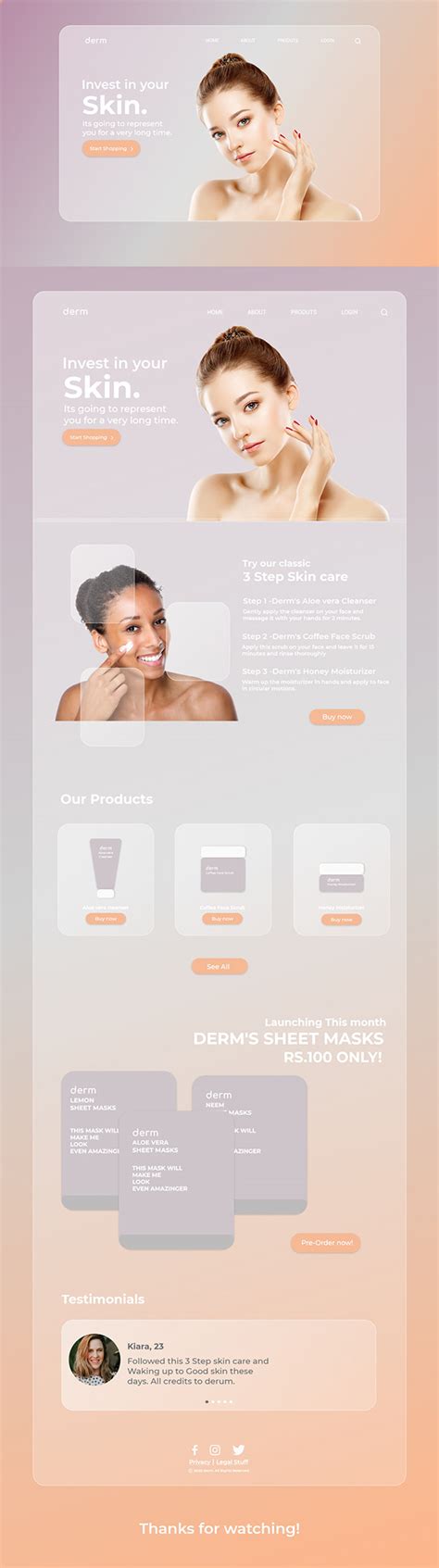 Glassmorphism Ui Web Design On Behance Glassmorphism Ui Web Design On Behance