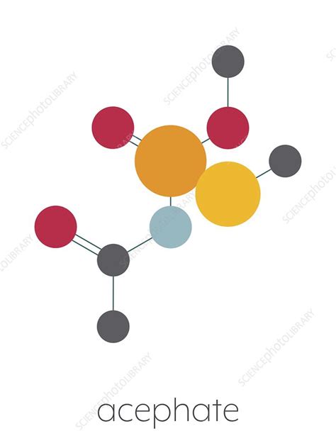 Acephate Insecticide Molecule Illustration Stock Image F0304783