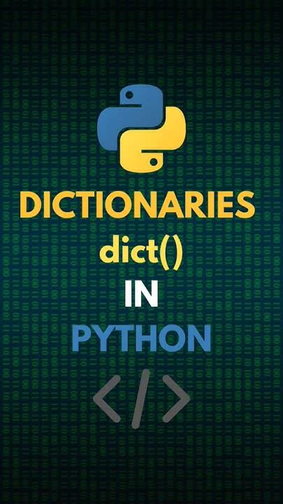 Master Python Dictionaries In 60 Seconds Tips And Tricks Pythontips