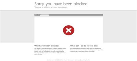 how to fix cloudflare blocking issues what to do when cloudflare is