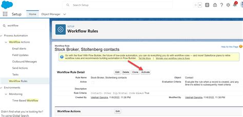 How To Create Workflow Rule In Salesforce Salesforce Faqs