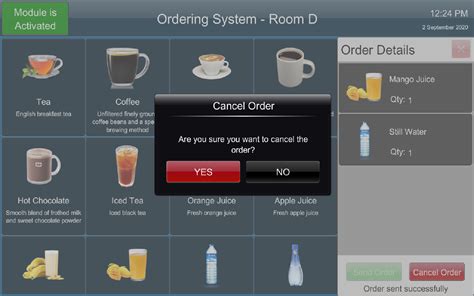 Ordering System Ultimate Control