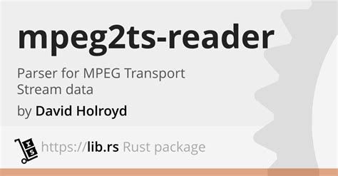 mpeg2ts reader — rust video library lib rs