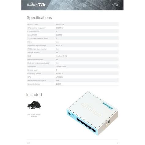 Jual Mikrotik Hex Rb750gr3 Shopee Indonesia