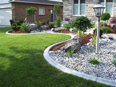 Цветни импресии за градина мулч и фантазия Интериорни детайли Xeriscape Front Yard
