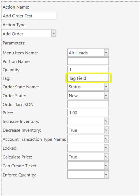 tag column in orders table v5 question sambaclub forum