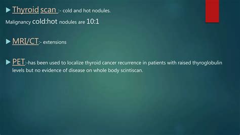 Solitary Cold Nodule Of Thyroid Ppt