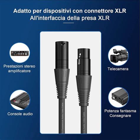 7ft Balanced Microphone Xlr Male To Female Extension Cable Pack Of 2