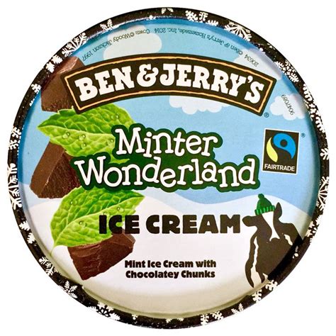 Uk Ben And Jerrys Minter Wonderland Ice Cream 2015 Pint Limited Batch