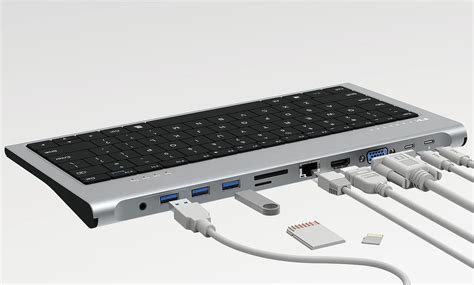 Feeltek In USB C Keyboard Hub At Mighty Ape Australia