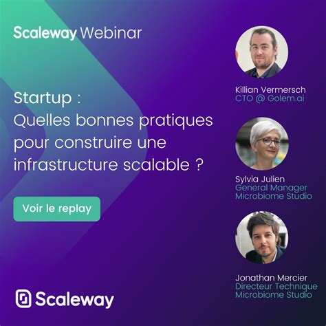 Scaleway On Linkedin Webinar En Replay Scaleway