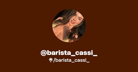 Baristacassi Find Baristacassi Onlyfans Linktree