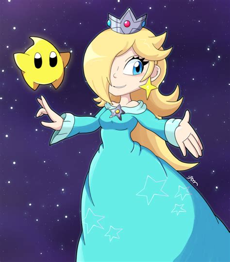 Princess Rosalina And Luma By Sawcraft1 On Deviantart