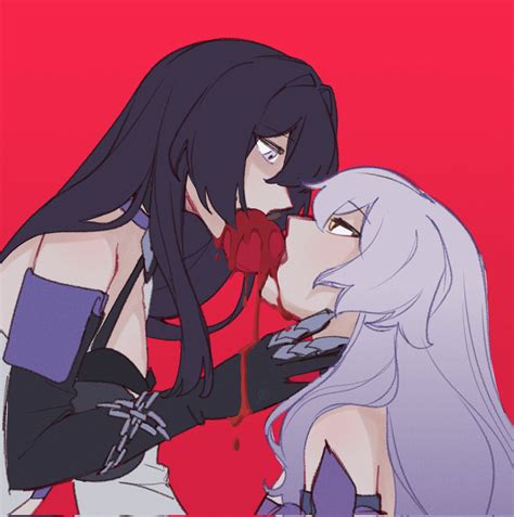 Acheron And Black Swan Honkai And 1 More Drawn By Charathegay Danbooru