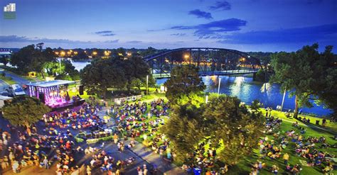Brazos Nights Concerts Along The Brazos River In Waco Each Summer Are
