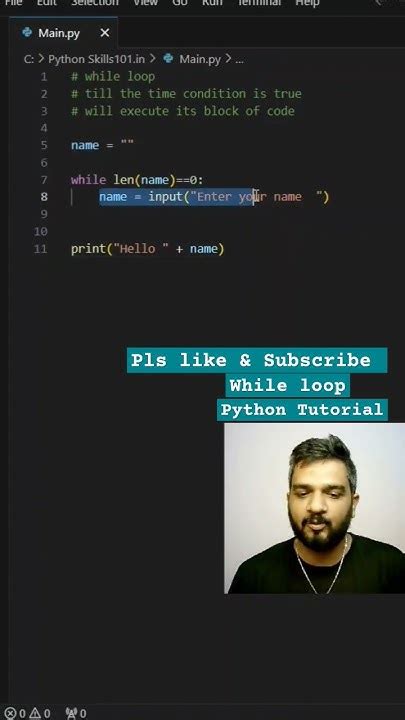 Python While Loop Python Coding Programming Shorts Youtube