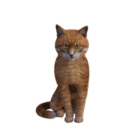 Cute Cat 3d Rendering 11662666 Png