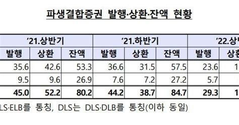 상반기 파생결합증권 상환·발행 모두 뚝투자자 손실 모니터링 강화