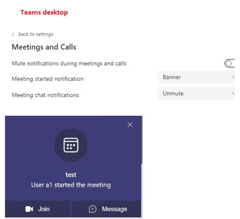 Teams Not Getting Any Meeting Reminder At All Before Meeting Start Microsoft Qanda