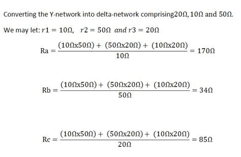 Wye Delta ﻿﻿transformation ﻿﻿examples Electrical Circuits 1