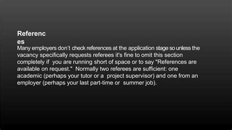 Resume And Cv Lesson Pptx