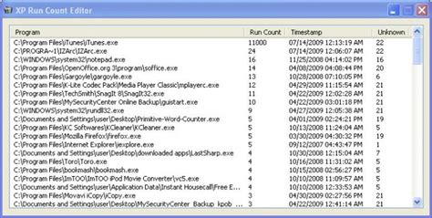 XP Run Count Editor Download