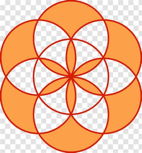 Overlapping Circles Grid Geometry Mathematics Concentric Objects Sacred Circle Transparent PNG
