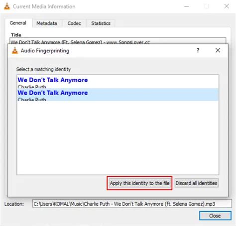 How To Edit Audio Or Video Metadata Tags In VLC Media Player