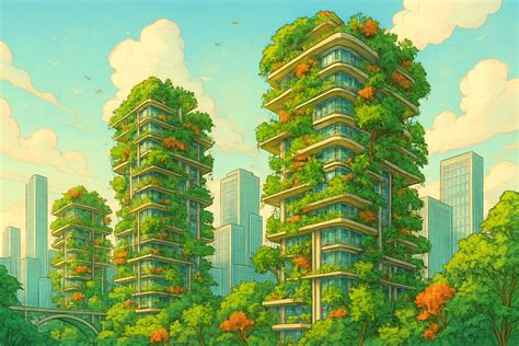 더이상 콘크리트 정글이 아닌 수직 숲 도시 생태계의 부활과 미래 건축의 혁명