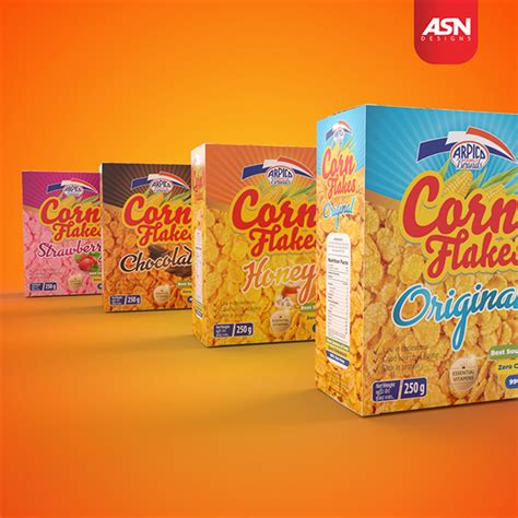 Corn Flakes Packaging Design On Behance