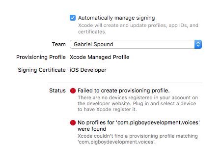 Ios Archive Errors Provisioning Profile App ID And Code Signing Stack Overflow