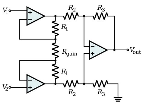 Why Is My Instrumentation Amplifier S Output Voltage Completely Wrong Electrical Engineering