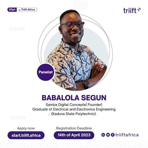 Babalola Samuel On Linkedin I Am Looking Forward To Being A Panelist