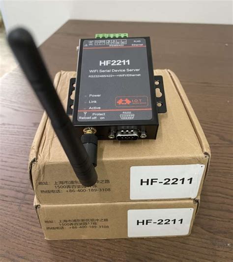 Jual Serial To Ethernet Wifi Converter Rs232 Rs485 To Tcp Ip Modbus Hf2211 Di Seller Berkah