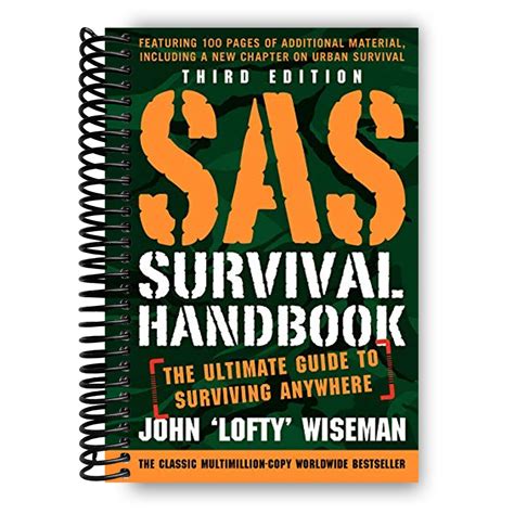 Sas Survival Handbook Third Edition Spiral Bound Lay It Flat Publishing Group