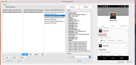 Grabbing The Text From A Textview Android Javascript Support