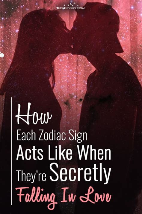 How Zodiacs Act When Falling In Love 12 Zodiac Signs
